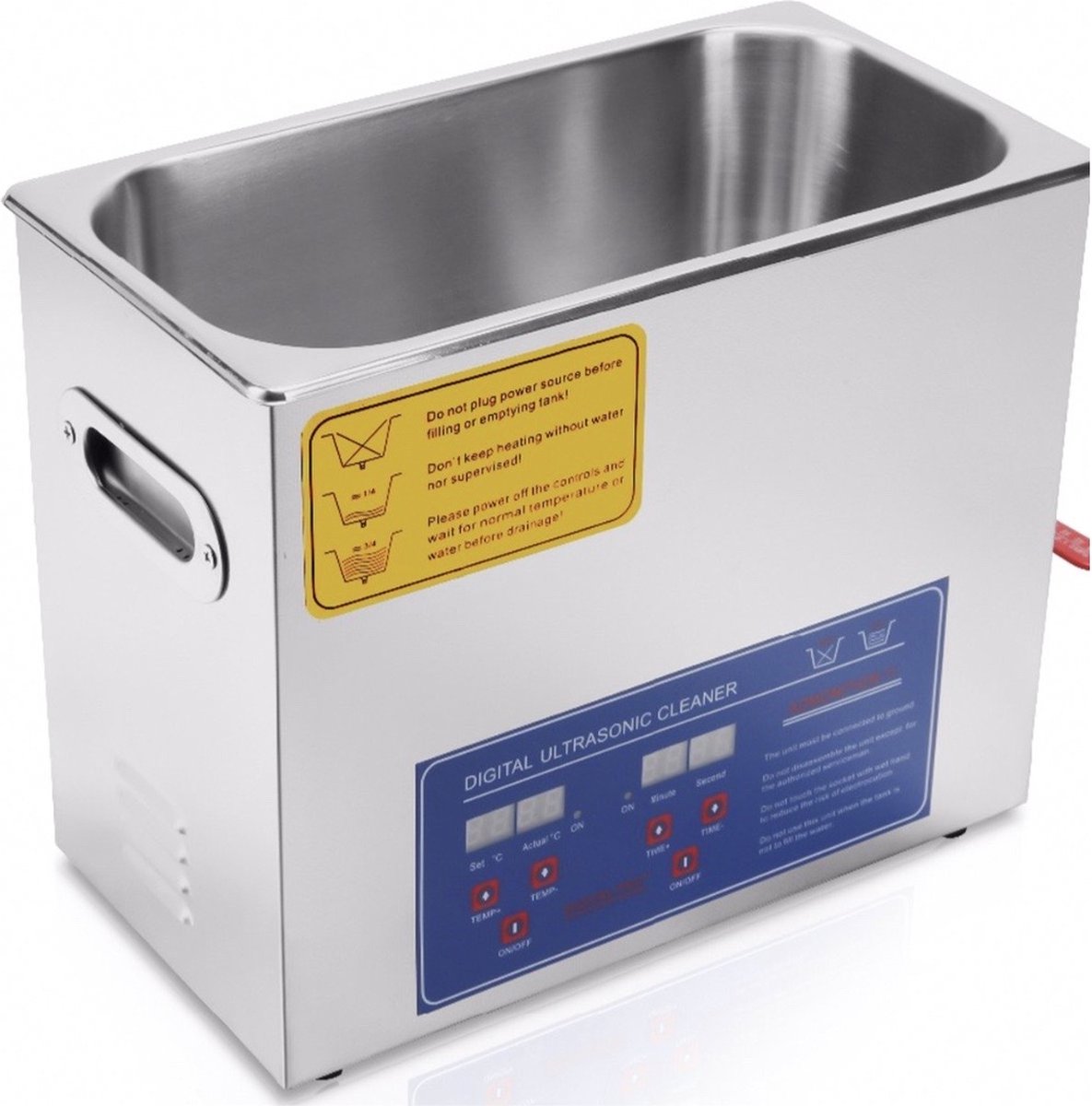Vevor® Ultrasoon Reinigingsapparaat - Juwelenreiniger - Sonisch ...