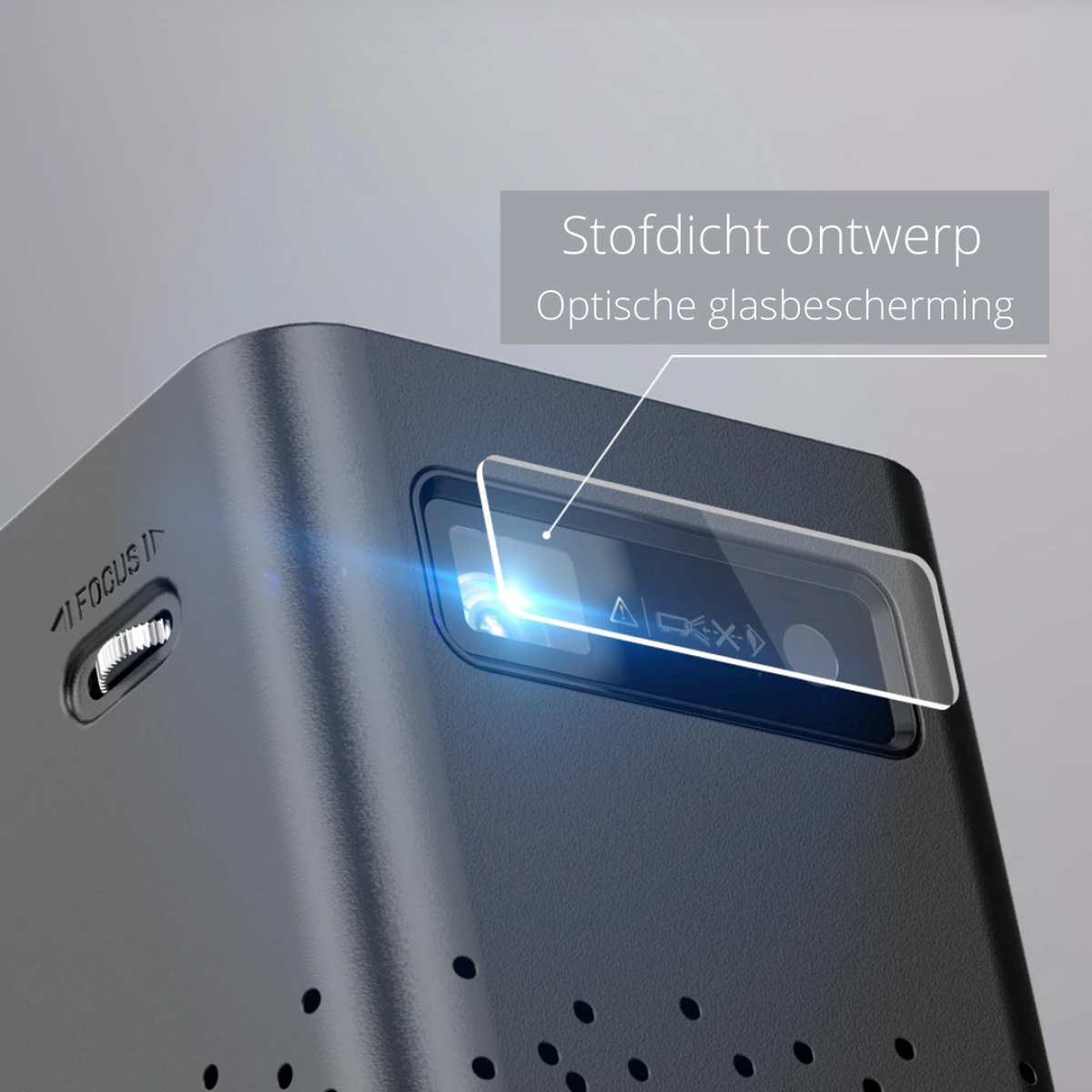 Mini Beamer - Mini Projector - Portable/Draagbaar - 4K Ondersteuning ...