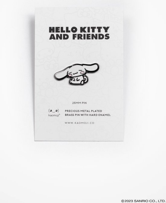 Cinnamoroll Enamel Pin - kaomoji | bol