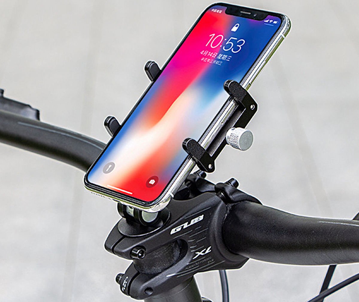 GUB G93 Universele Telefoonhouder - voor Balhoofd Fiets Stuur - Houder ...