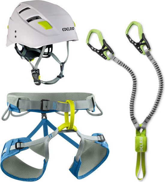 Edelrid Jay Kit II Via Ferrata, grijs/bont | bol.com