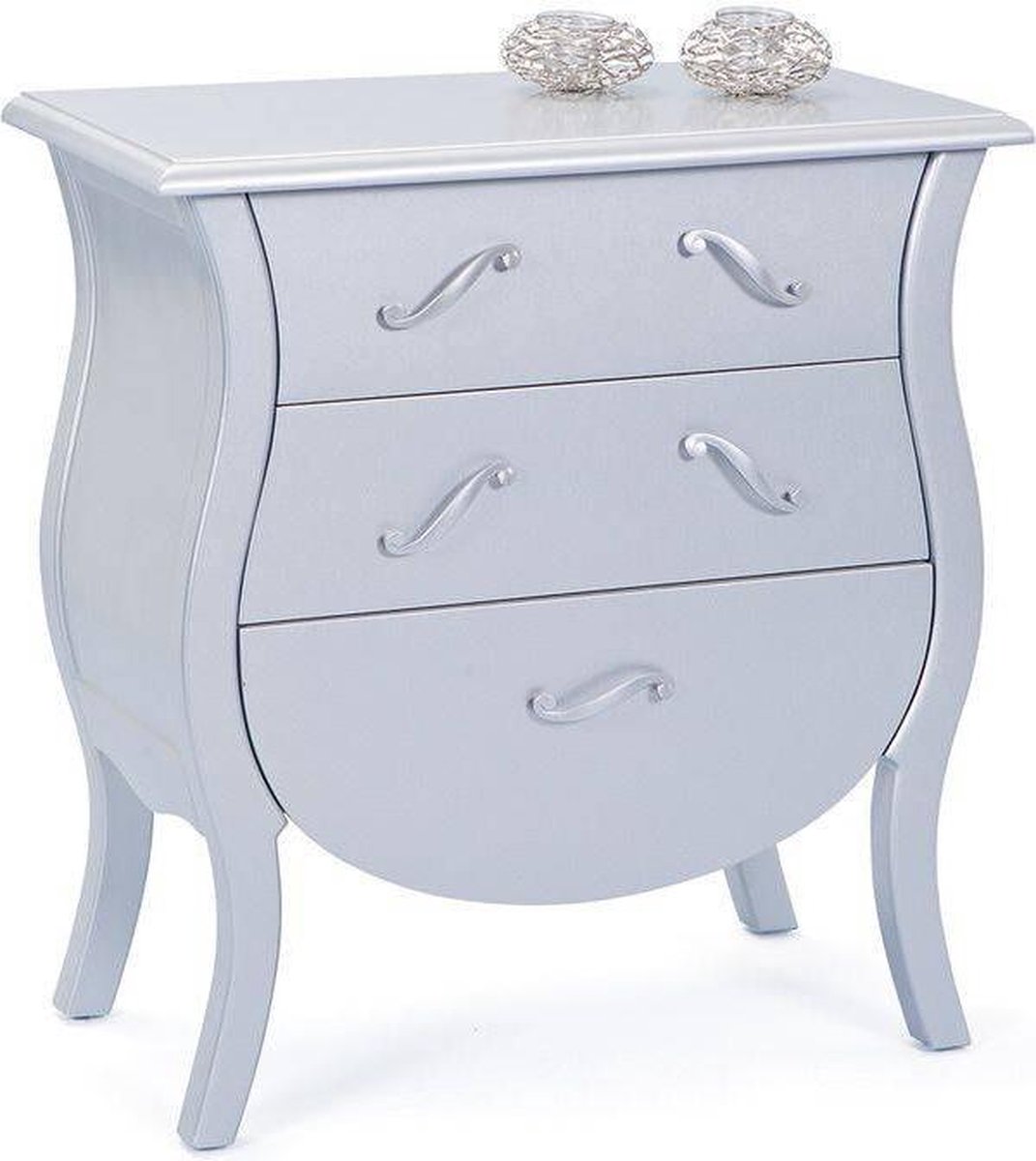 Commode Barokko - zilver | bol.com