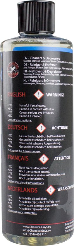 CHEMICAL GUYS - METICULOUS MATTE AUTO WASH SHAMPOO - 473ML | bol.com