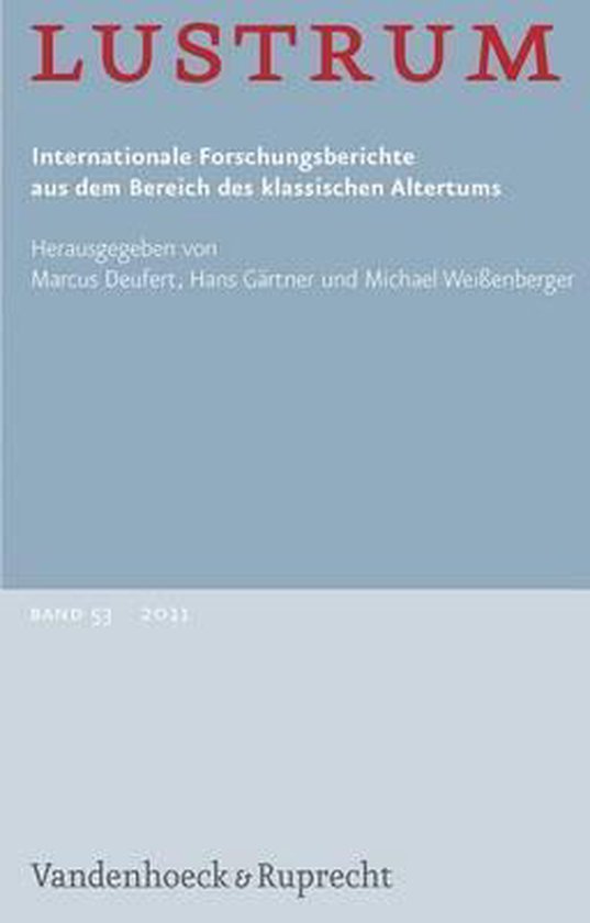 Lustrum. | 9783525802076 | Boeken | bol.com