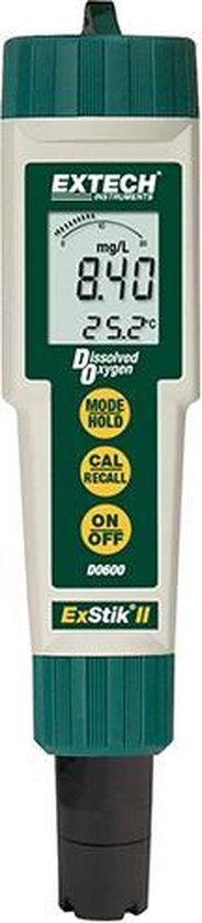 Extech DO600 - ExStik® II - opgeloste zuurstof meter - waterdicht | bol