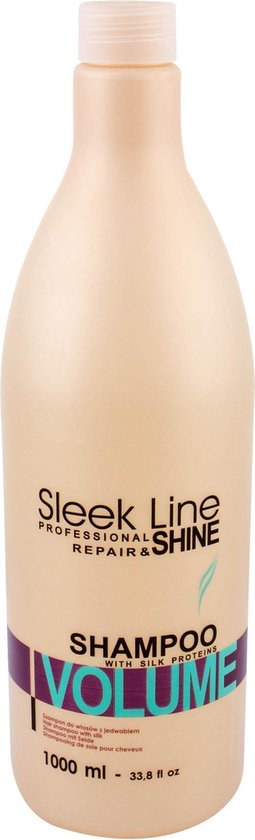 Stapiz - Sleek Line Volume Shampoo - 1000ml | bol