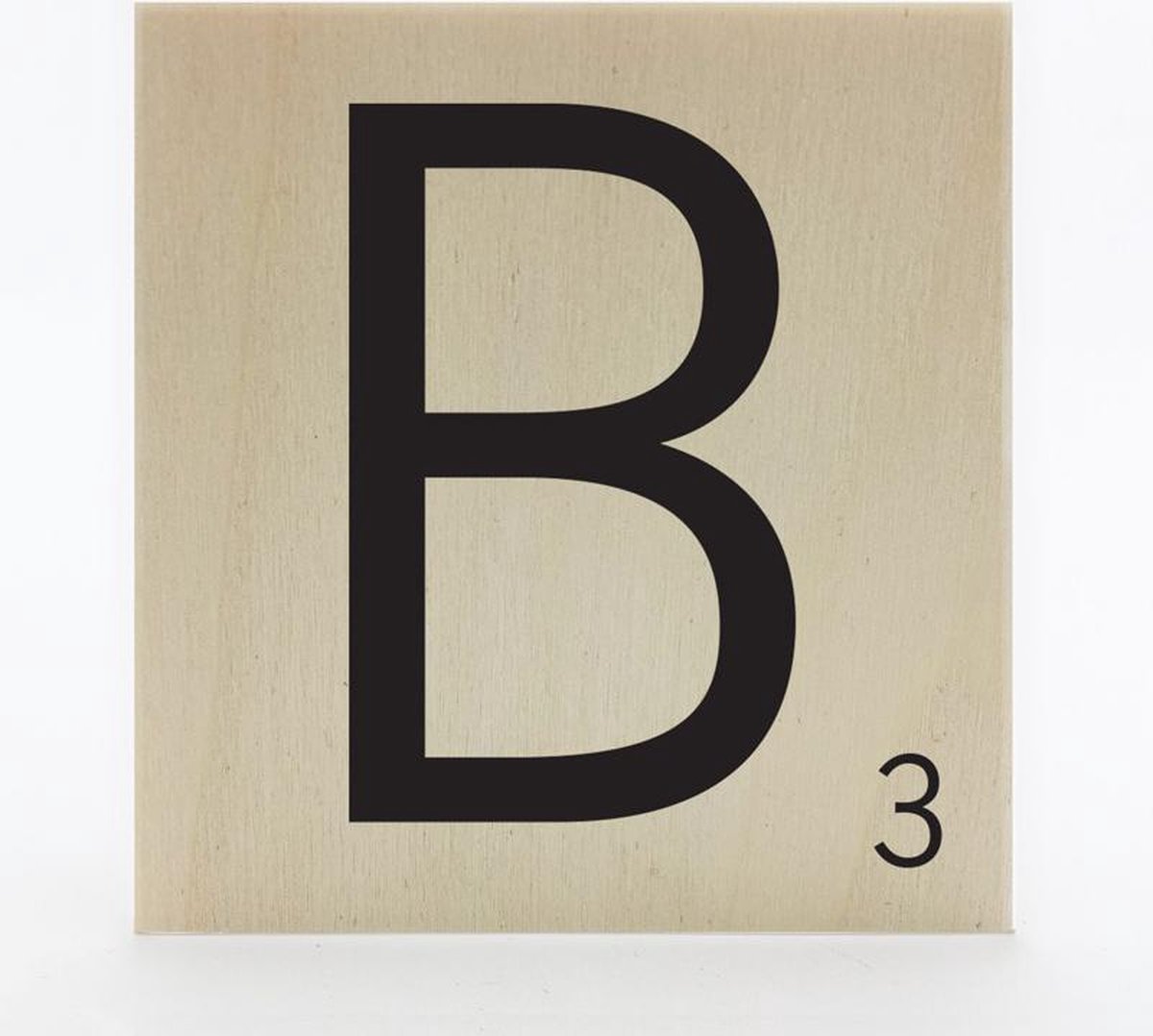 Houten scrabble letter B - 8 x 8 cm | bol.com