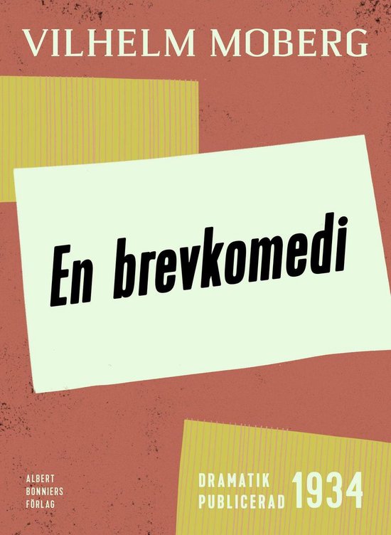 En brevkomedi : I två tablåer (ebook), Vilhelm Moberg | 9789100147228 | Boeken | bol.com