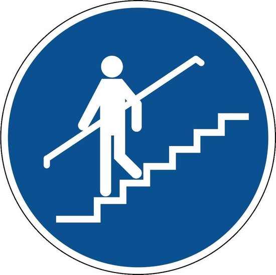 Sticker trapleuning vasthouden 200 mm | bol.com