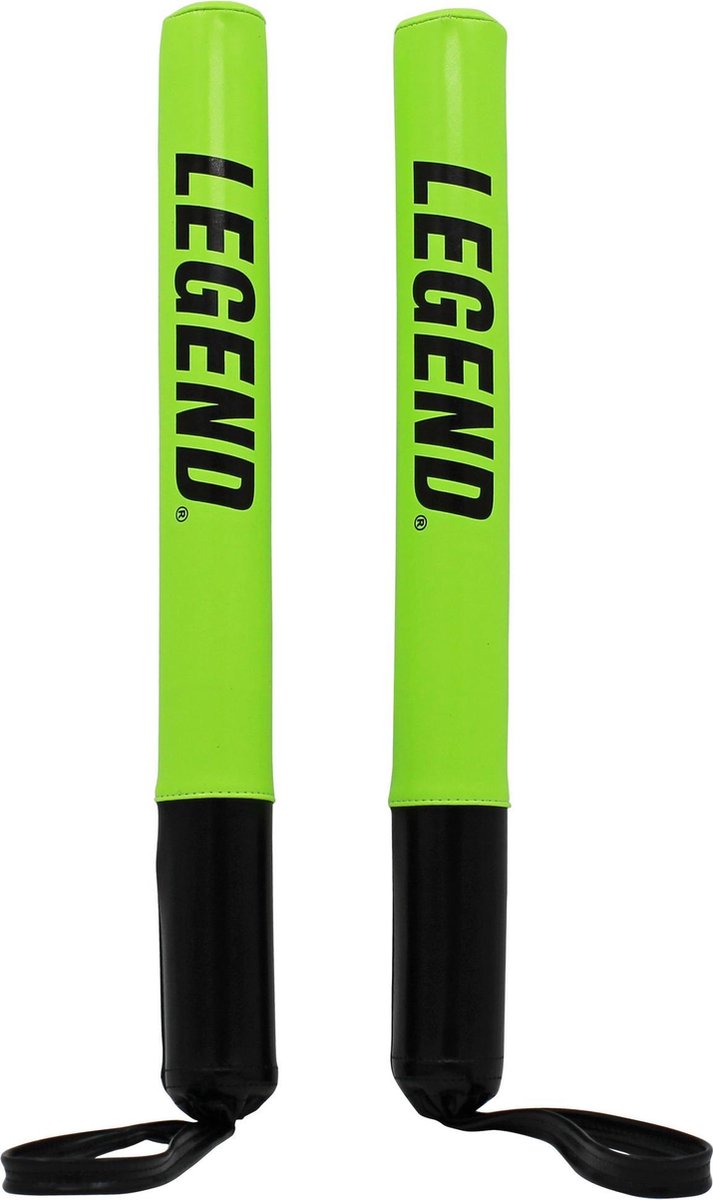 Target Sticks Stootkussens Zwart/Neon Geel Absorb | bol.com