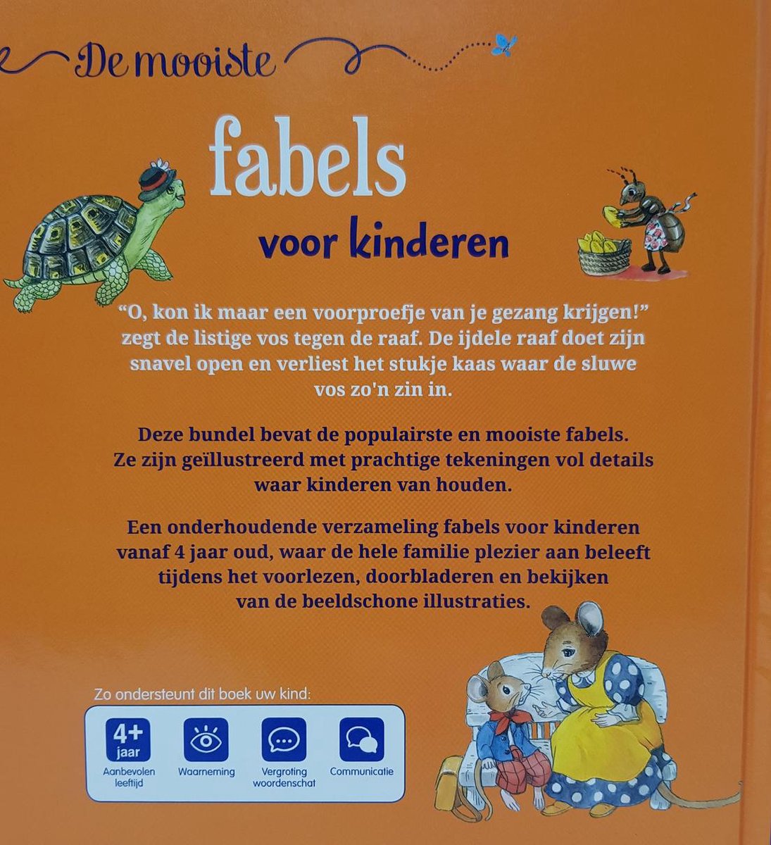 De mooiste fabels voor kinderen - boek - kinder boek - leesboek - vanaf ...