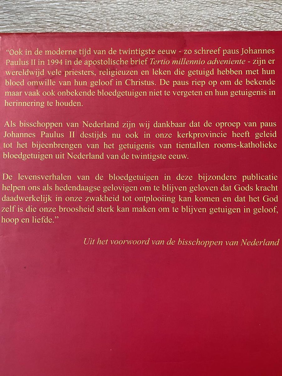 Getuigen voor Christus (Rooms-katholiek bloedgetuigen in de 20-ste eeuw ...