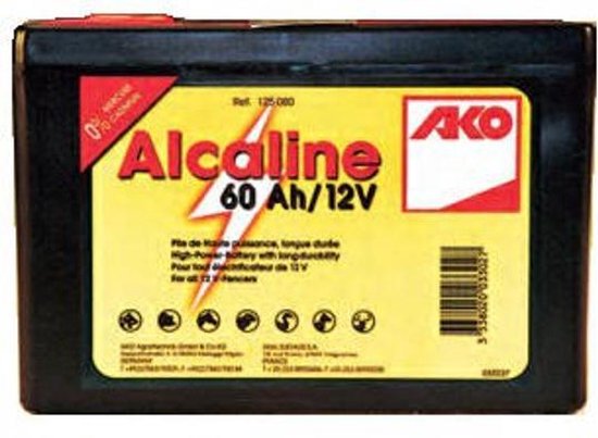 Batterie sèche AKO ALKALINE 12 V, 60 Ah | bol.com