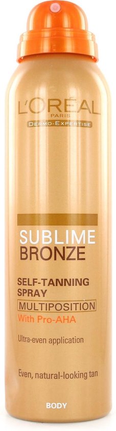 L'Oréal Sublime Bronze Self-Tanning Multiposition Body Spray | bol.com