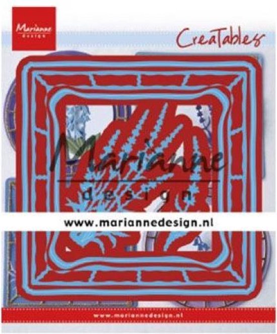Marianne Design Creatables Snij en Embosstencil - Lavendel vierkant | bol