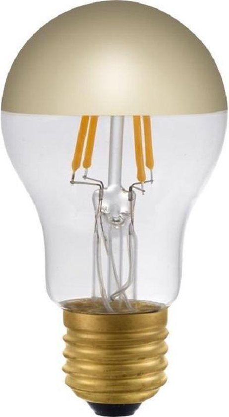 SPL LED Filament Kopspiegellamp Goud - 4W / DIMBAAR 2200K | bol.com