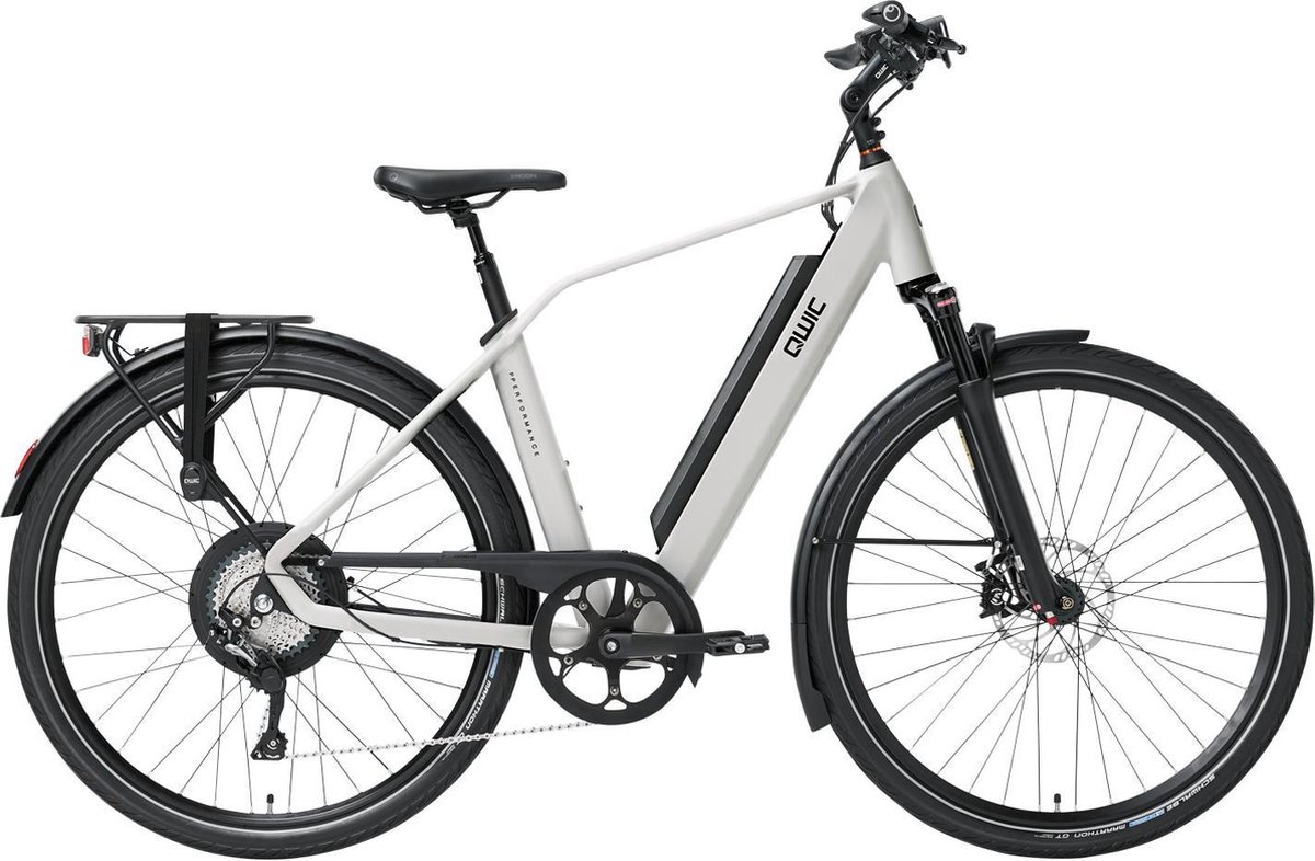 Qwic Performance RD11 - Elektrische Fiets - Heren - 48 CM - Mat Wit ...
