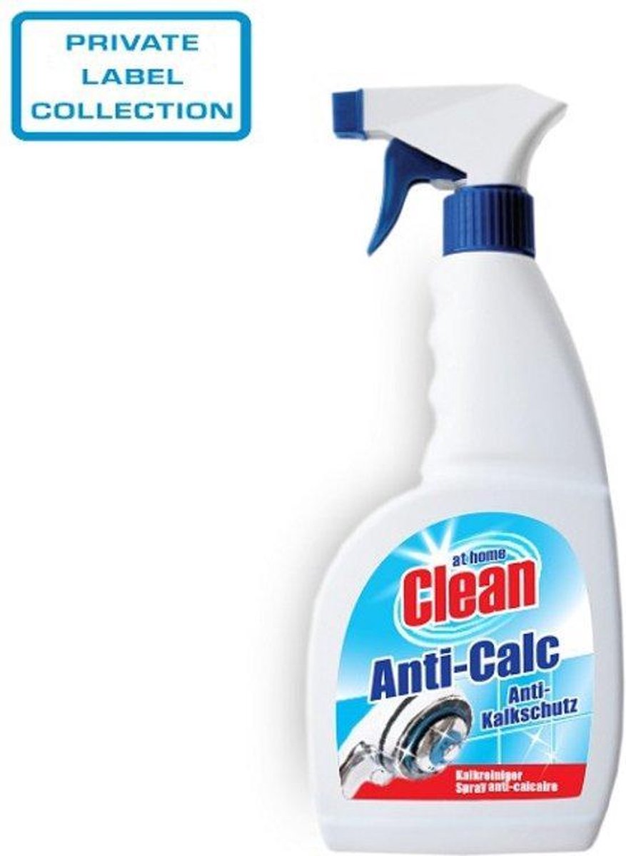 At Home Clean Spray – Anti Kalk 750 ml - 9 stuks | bol.com