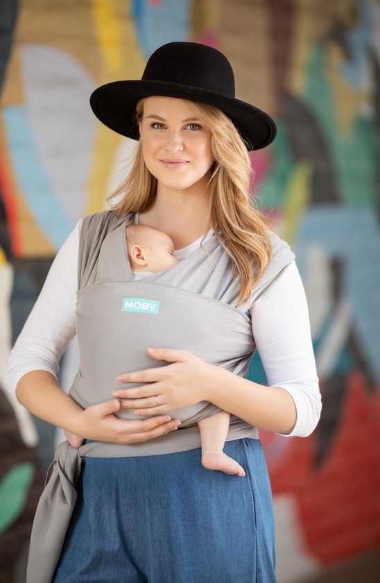 MOBY - Classic Wrap - stone grey - grijs | bol.com