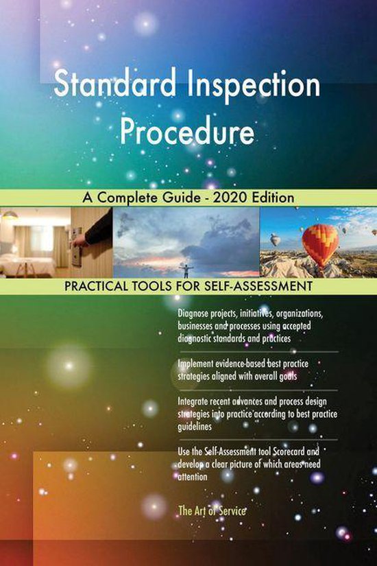 Standard Inspection Procedure A Complete Guide - 2020 Edition (ebook), Gerardus... | bol.com