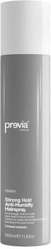 Previa Finish Strong Hold Anti-Humidity Hair spray 500ml | bol