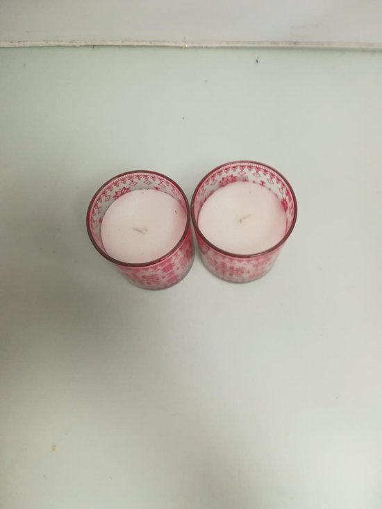 Kaarsen rood wit - 2 stuks | bol