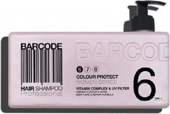 BARCODE - Hair Shampoo - Colour Protect - 1000ml | bol