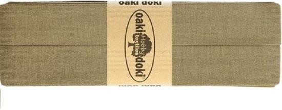 Oaki Doki tricot de luxe biaisband 027 groen | bol.com