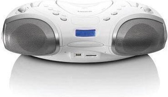 Lenco SCD-10 - Radio/CD-speler - Wit | bol.com