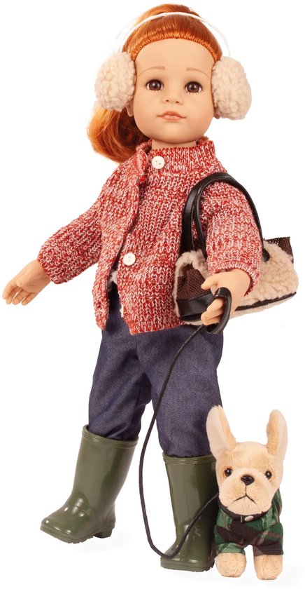 Götz Modepop Hannah en haar Hond 2025 50 cm | bol