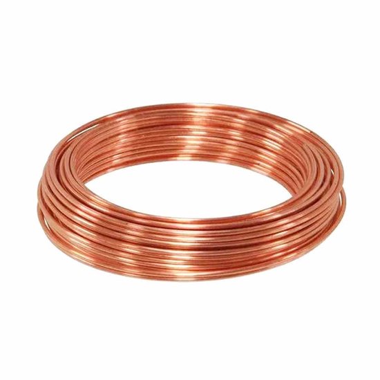 koperdraad ongelakt 4 mm - 2.25 meter | bol