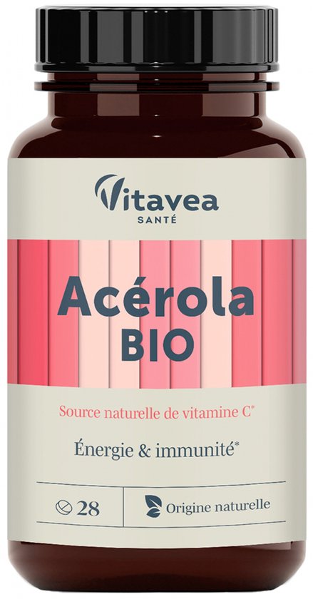 Vitavea Acerola Energie & Immuniteit Biologisch 28 Tabletten | bol