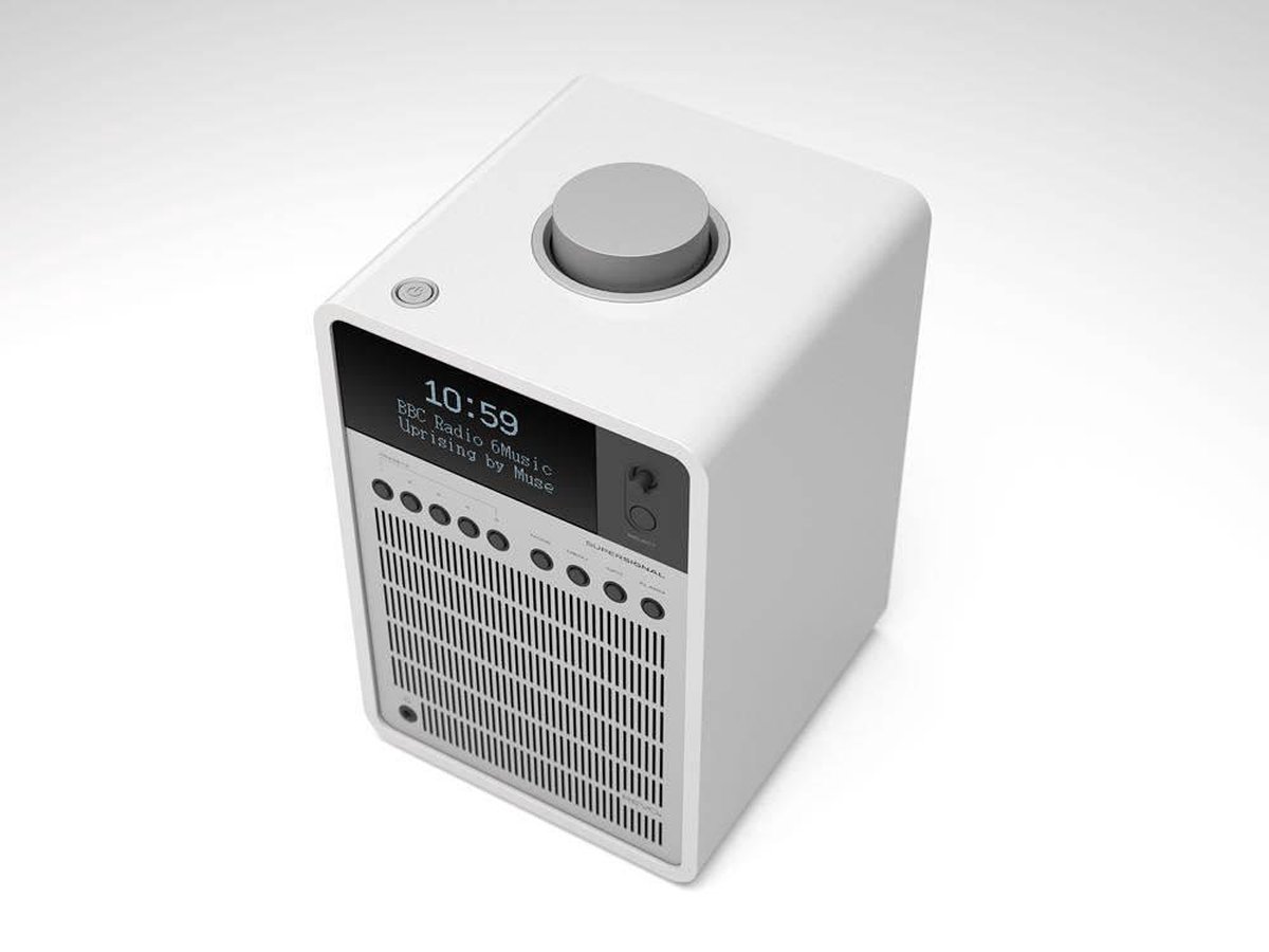 Revo SuperSignal - DAB+ Radio - Wit/Zilver | bol