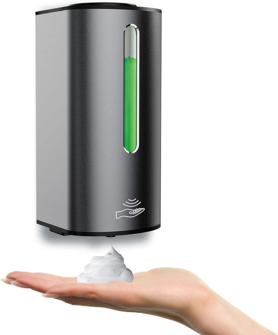 Automatische Zeepdispenser - Zilvergrijs - Elektrische Zeeppompje Met ...