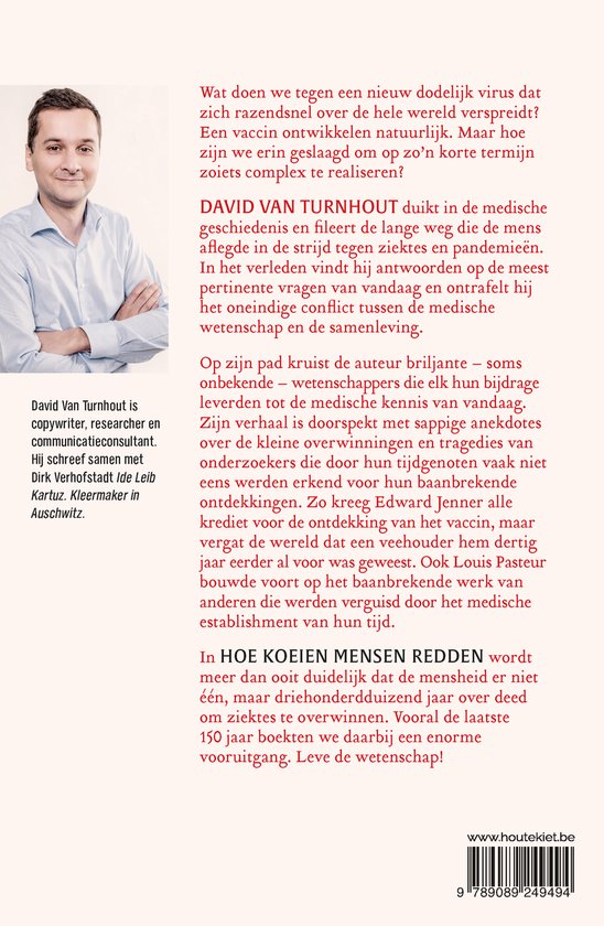 Hoe koeien mensen redden, David van Turnhout | 9789089249494 | Livres | bol