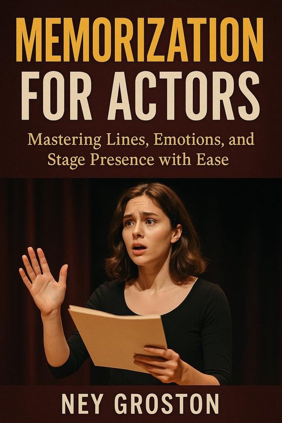 Memorization for Actors (ebook), Ney Groston | 9798231359271 | Boeken | bol