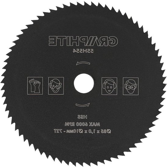 Circular Saw Blade 85 mm x 10 mm 72 Teeth for Wood Hacksaw Spare Parts ...