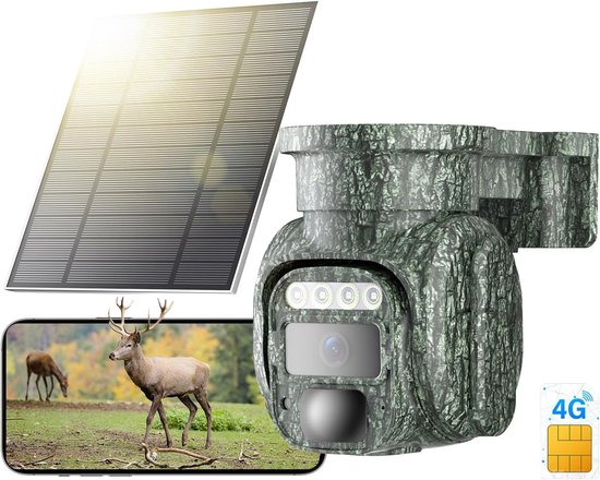Wildcamera met Nachtzicht - Buitencamera - Waterdicht - Full HD | bol
