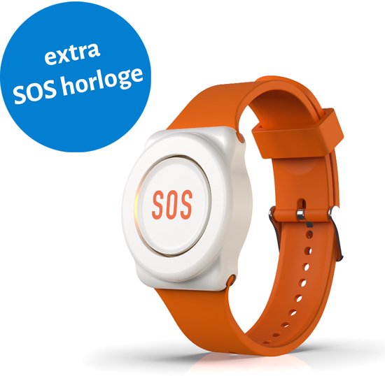 Alarmknop - Losse SOS Horloge - Koppel tot 20 zenders - SOS knop voor ...