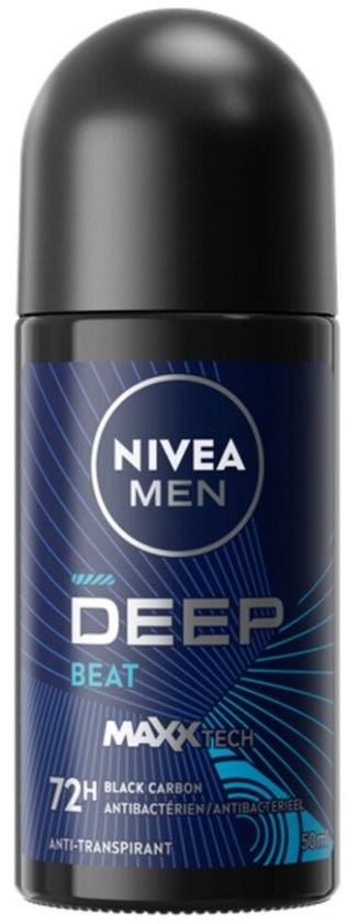 Nivea - Men - Deodorant - Roller - Deep Beat - 48 Uur Lang Werkend - 50 ...