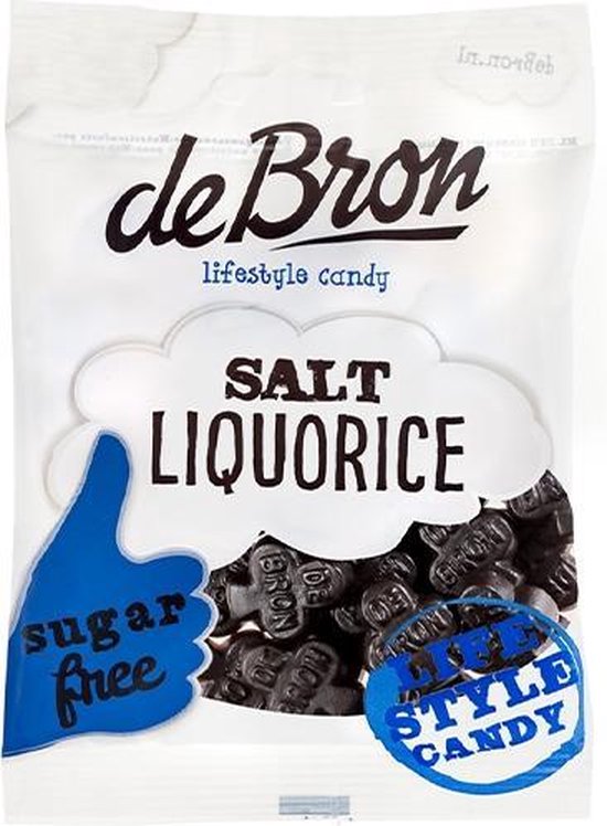 De Bron - Lifestyle Candy Suikervrije Zoute Drop | bol.com