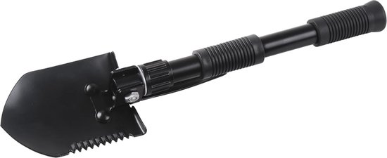 Mini-schep - Opvouwbare schep - 41 cm (uitgevouwen) - Schepkop 9,5 * 12 ...