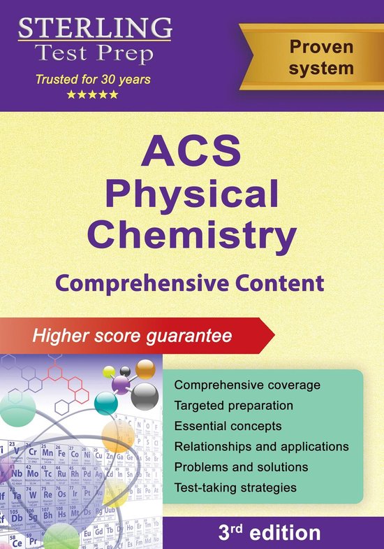 ACS Physical Chemistry (ebook), Sterling Test Prep | 9798885573238 ...