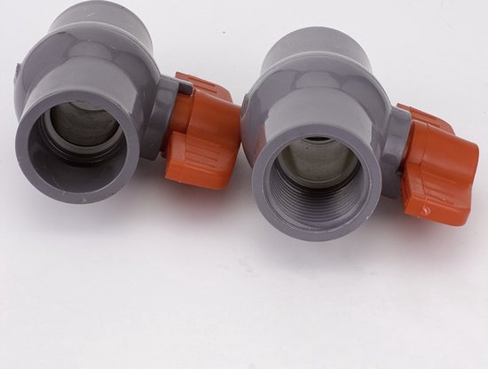 KZQ Industriële Kogelkraan - PVC Kogelkraan Ø40 mm - Universele ...