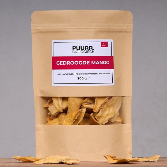 Premium Biologische Gedroogde Mango Stukjes | 1 kg | Bio Voeding | Vers ...