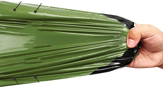 JustValue Noodslaapzak Set - 2 Stuk - Nooddeken - 210 x 90 CM - Noodpakket -... | bol