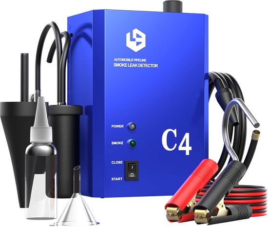 Geschikt voor Rookmachine autolekdetector, rookmachine lektester voor ...