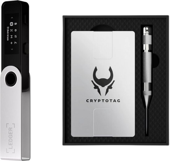 Ledger Nano S Plus - Zwart + Cryptotag Zeus Bundel | bol