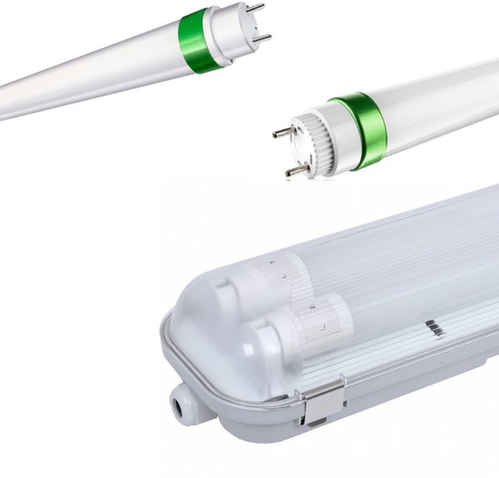 TL led verlichting met Armatuur 120cm - Plafondlamp - Led lampen - 30W ...