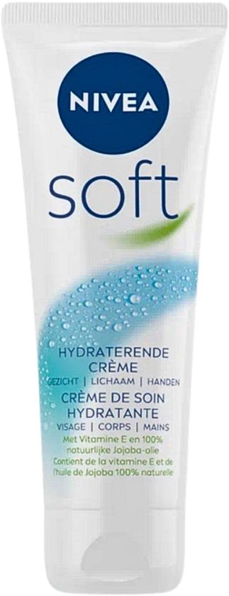 Nivea - Soft Crème - Tube - Hydraterend - 75 ml - Voordeelverpakking ...